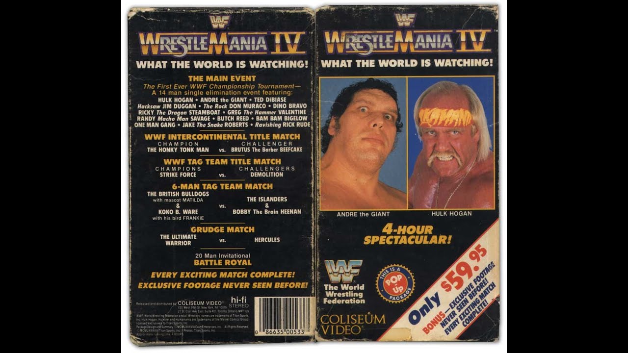 WrestleMania IV - Alchetron, The Free Social Encyclopedia