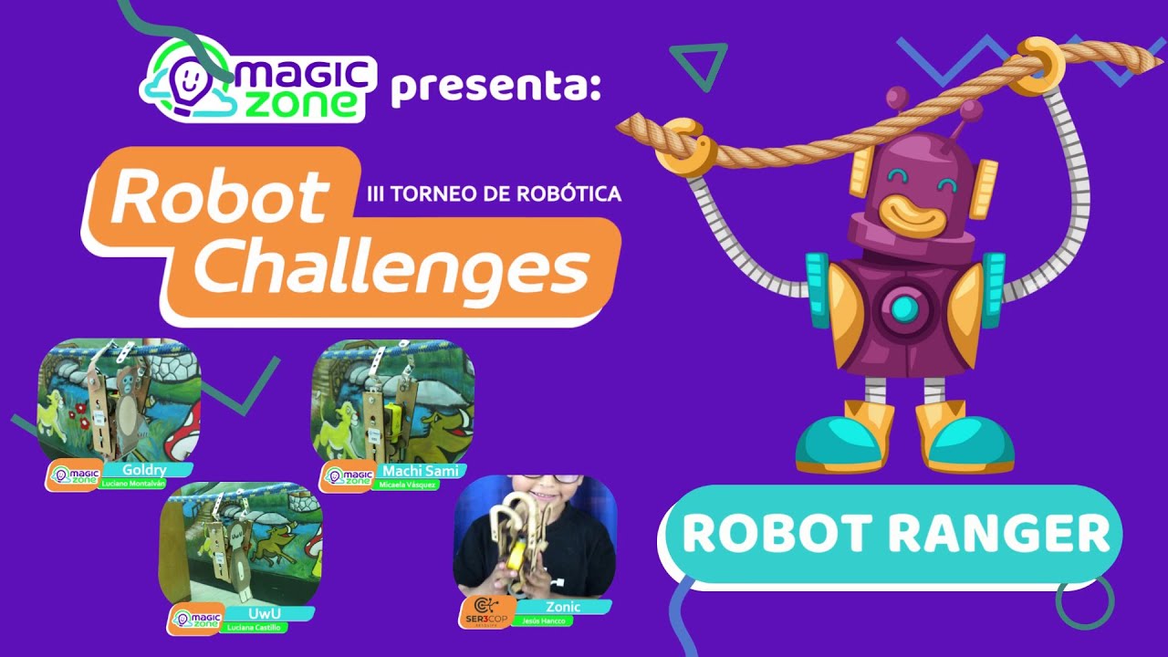 Robot Ranger - Magic Zone Robot Challenges 3 - YouTube