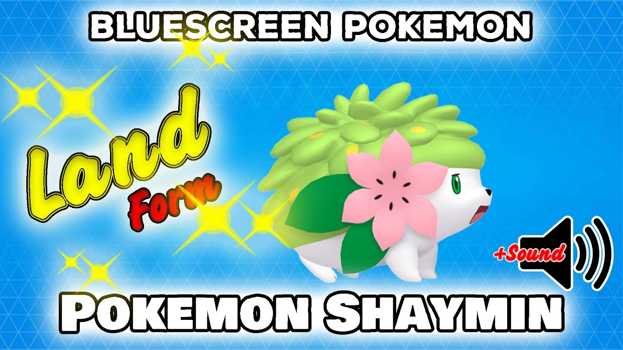 Pokemon Shaymin Land Forme | BlueScreen | Pokémon GO | 👍POGOTUBE - YouTube