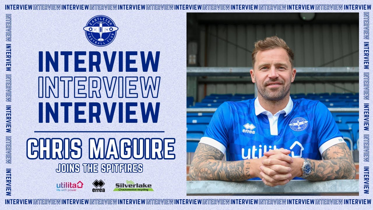 INTERVIEW | CHRIS MAGUIRE JOINS THE SPITFIRES! - YouTube