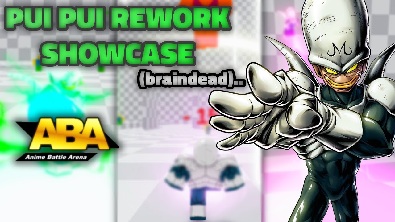 [ABA] NEW PUI PUI REWORK SHOWCASE + COMBOS (INSANE BRAINDEAD 120-0 ...