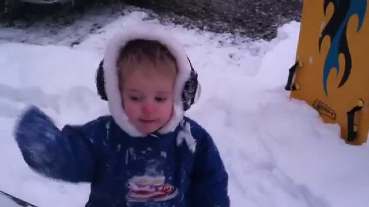 Playing in the Snow! - YouTube