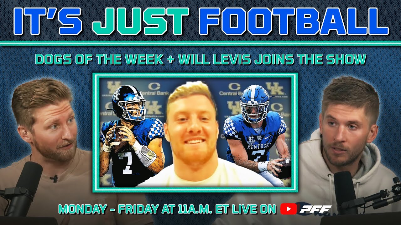 DOGS of 2022 NFL Week 7 & Will Levis Joins the Show!| It's Just ...