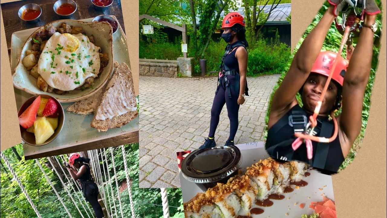 ️ Woman Stuck on a Zip Line - YouTube