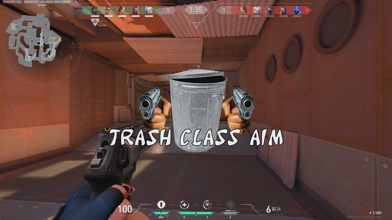 Trash Class Aim 6 - YouTube