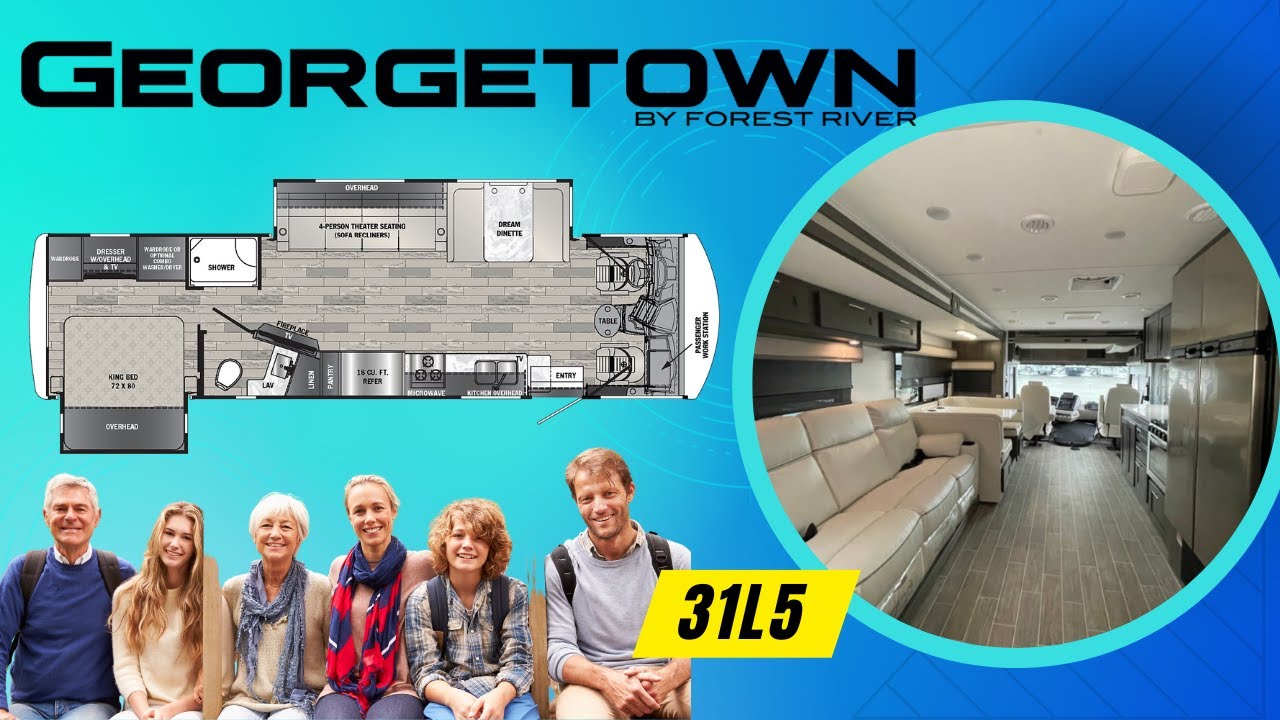 2023 Georgetown 31L5 Tour: Ultimate Luxury RV Living & Entertainment ...