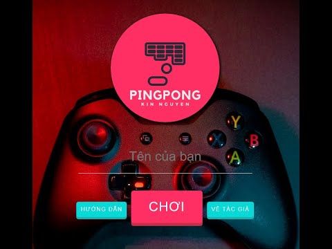 Game PingPong (HTML canvas - SCSS - Javascript) - YouTube