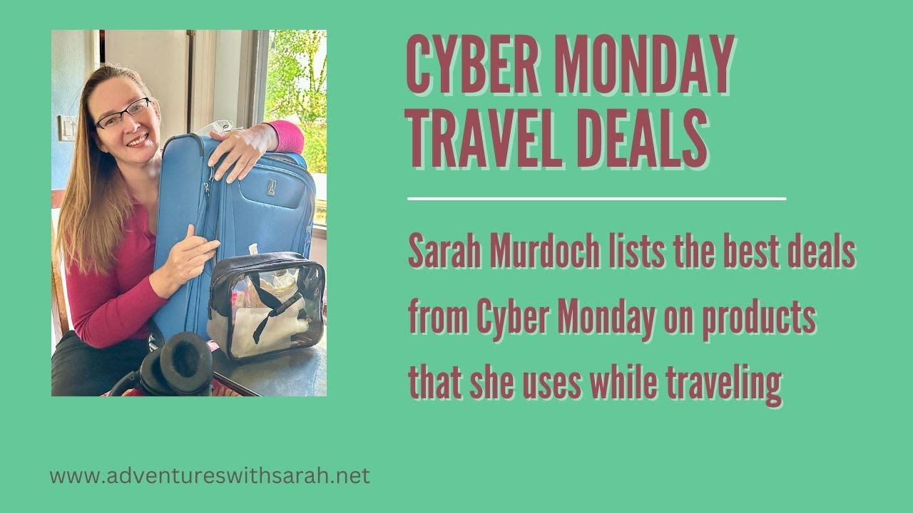 Cyber Monday Travel Gear Deals (or any time!) - YouTube
