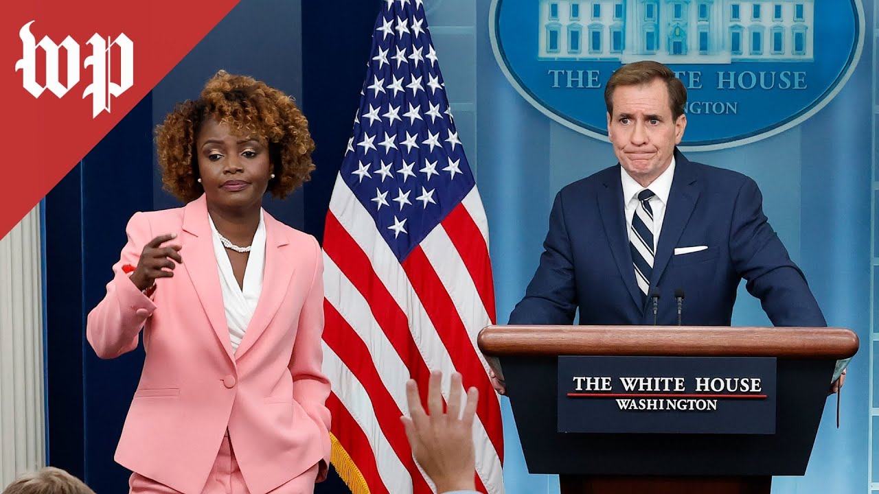 WATCH: White House holds news conference - YouTube