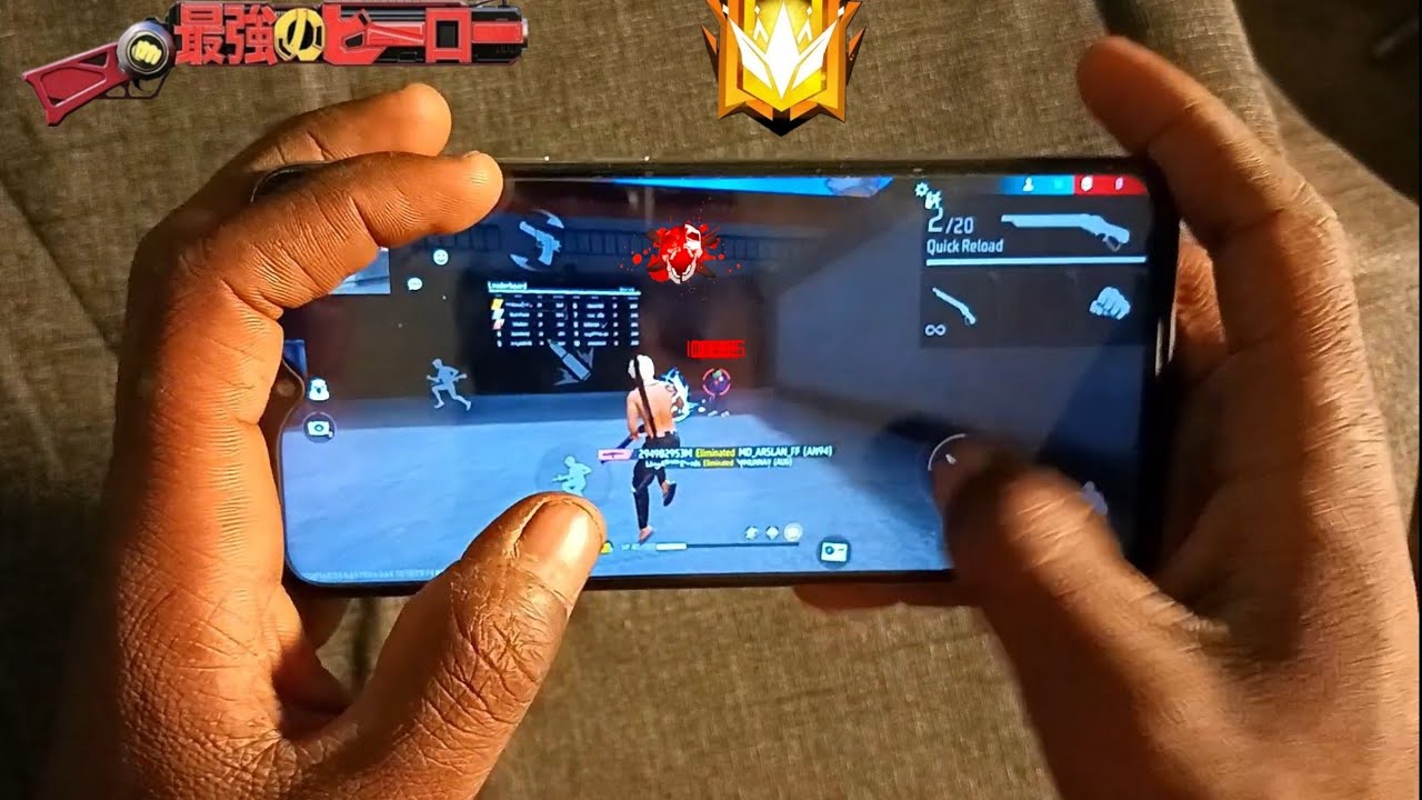 REDMI NOTE 8 PRO HANDCAM 📲 SETTING ⚙️ HUD + SENSI + DPI [FREE FIRE ...