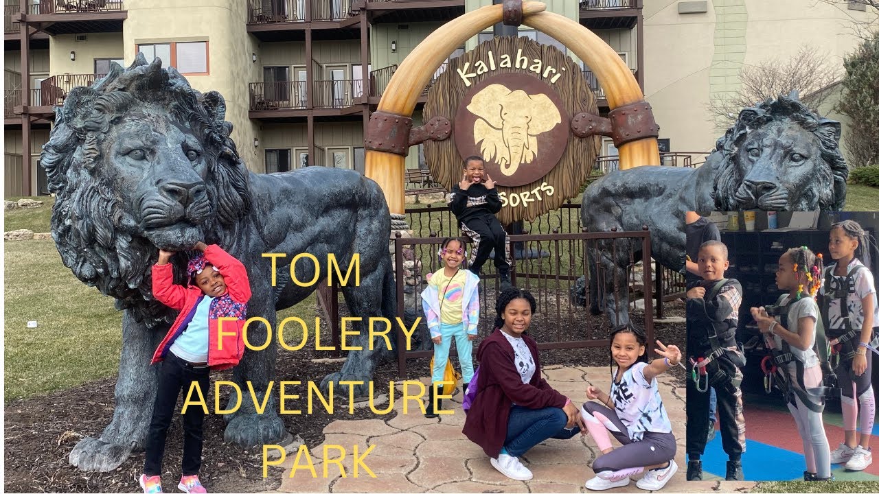 Tom Foolerys Adventure Park at Kalahari Resort - YouTube