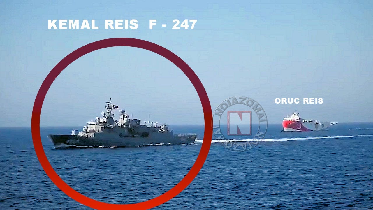 ΒΙΝΤΕΟ ΜΕ ΤΟ "KEMAL REIS" ΠΟΥ ΧΤΥΠΗΘΗΚΕ ΜΕ ΤΗ ΦΡΕΓΑΤΑ "ΛΗΜΝΟΣ", ΕΔΩΣΑΝ ...
