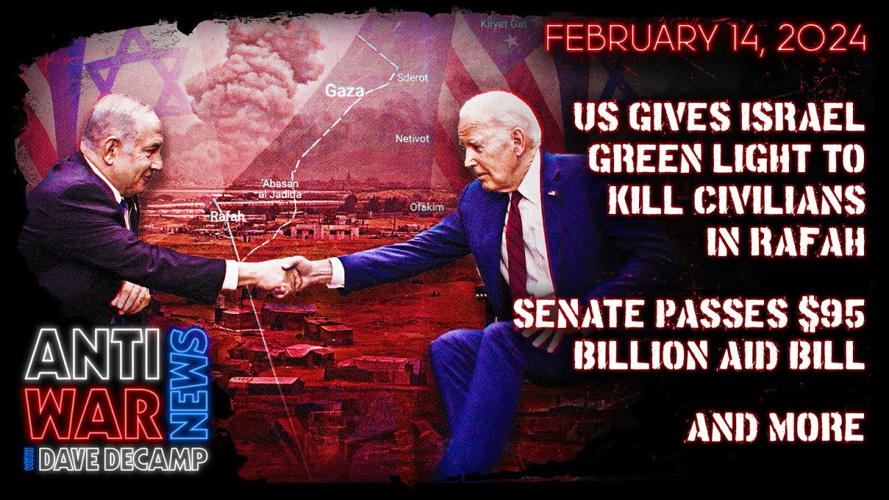US Gives Israel Green Light to Kill Civilians in Rafah, Senate Passes ...