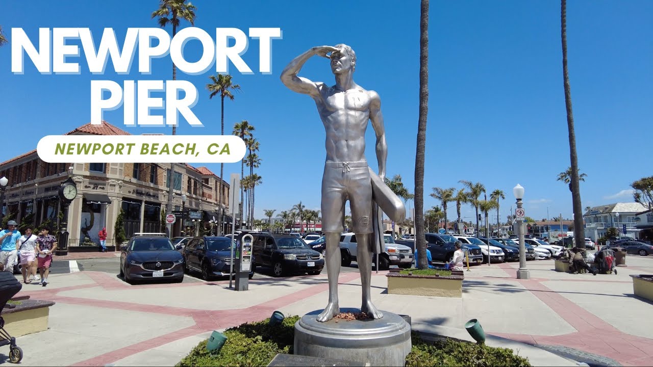 Newport Pier - Newport Beach, Ca - 4K Walking - YouTube