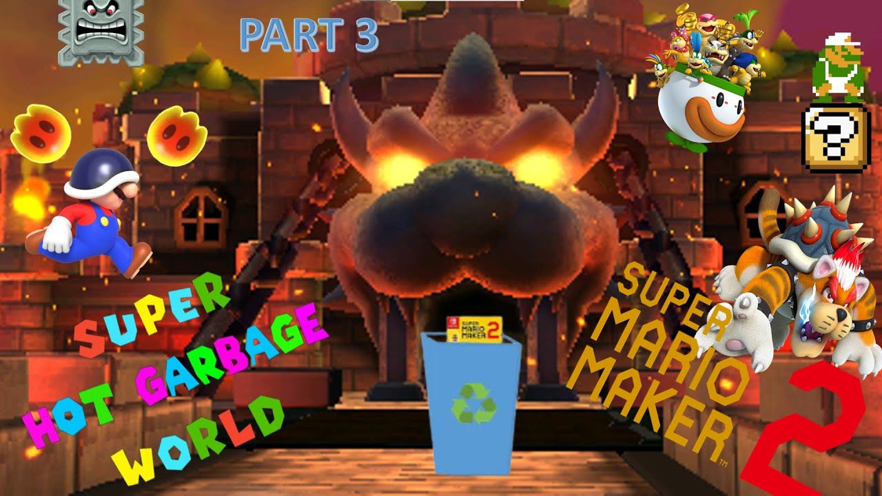Super Hot Garbage World Playthrough Part 3! - YouTube