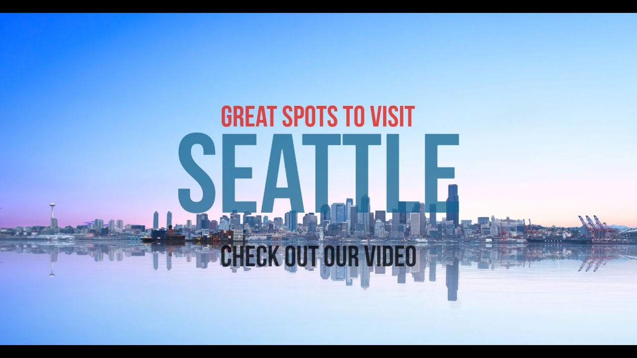 4K HD 1 Finally Here by Justin Froese Cinematic Aerial View Of Seattle ...