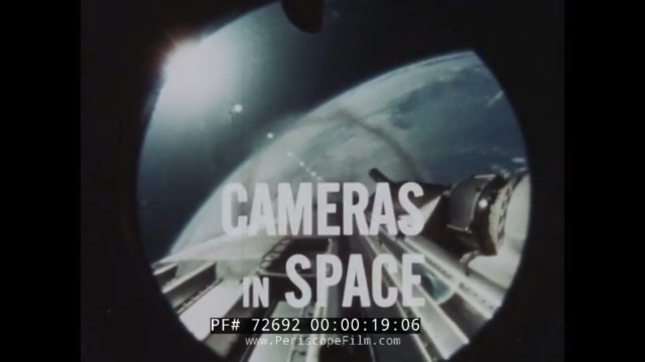 " CAMERAS IN SPACE " 1960s NASA SPACE PROGRAM / MOTION PICTURE & TV ...