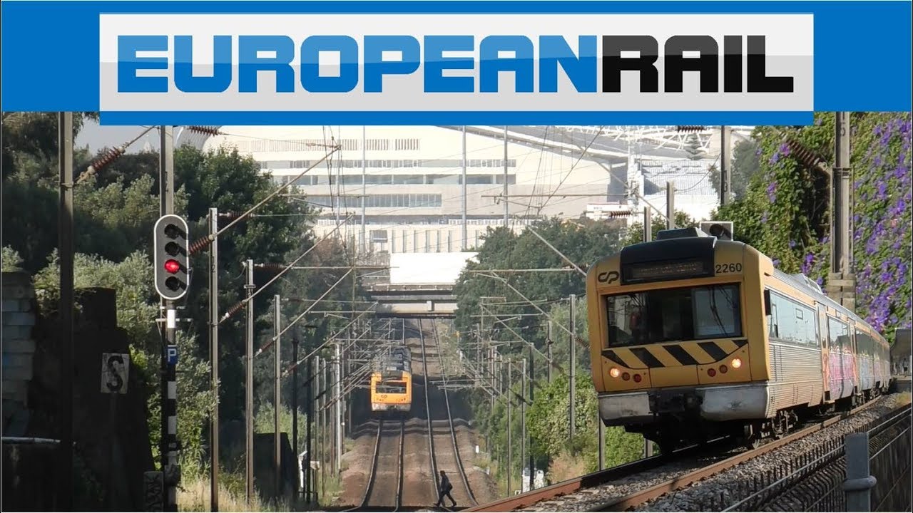 Comboios de Portugal Suburbano Series 2240 Train - Rio Tinto Station ...