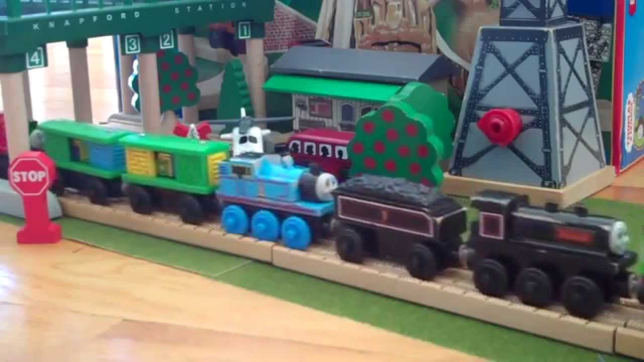 Thomas Pulls 100 Vintage Trains - YouTube