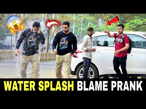 Water Splash Blame Prank 💦😂 | Prakash Peswani | 
