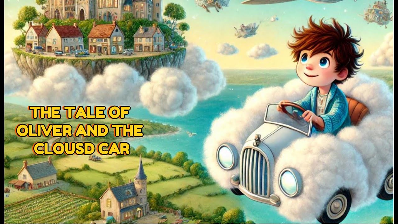 The Tale of Oliver and the Cloud Car ☁️ | Magical Adventure Story for ...