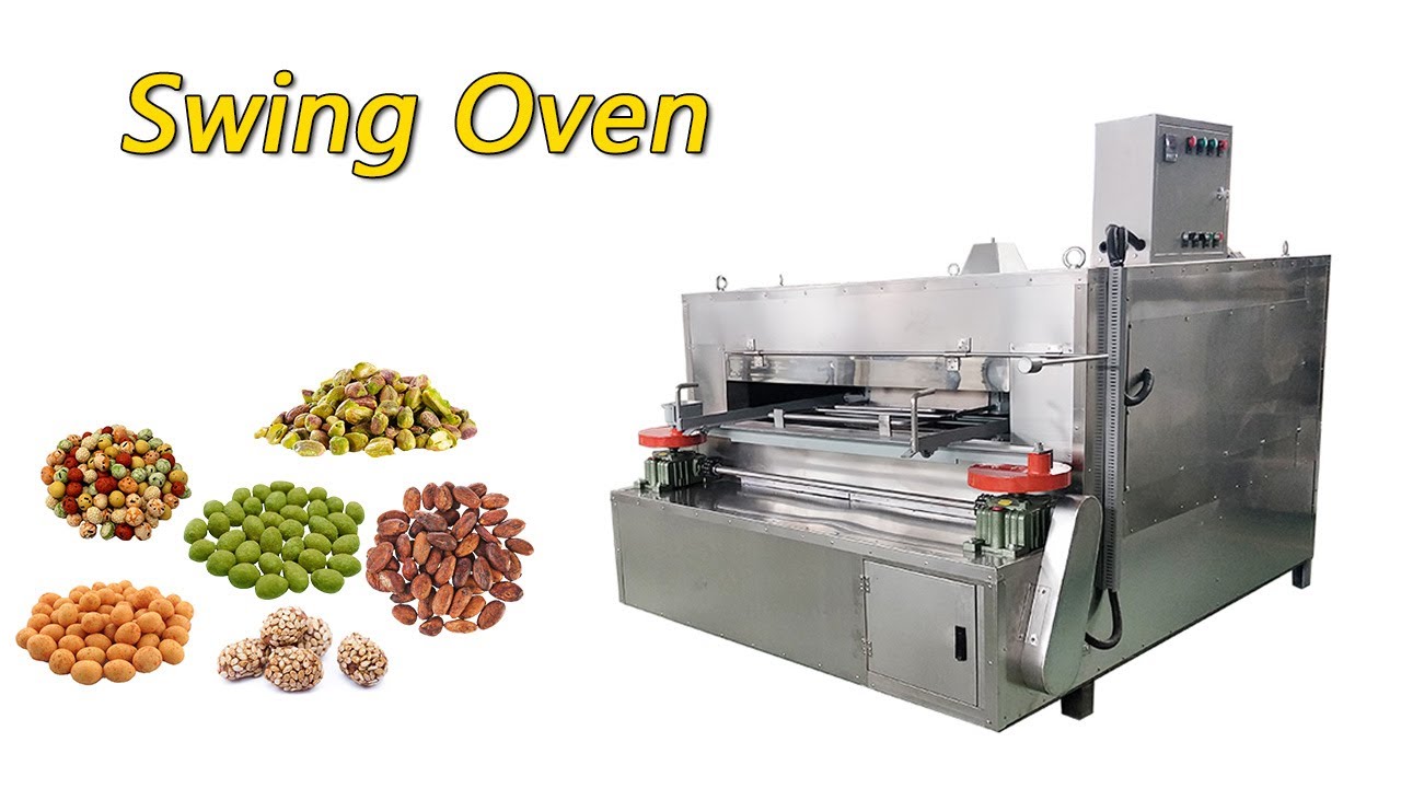 Fishskin Peanuts Roaster | Flour Coated Peanut Roasting Machine | Swing ...