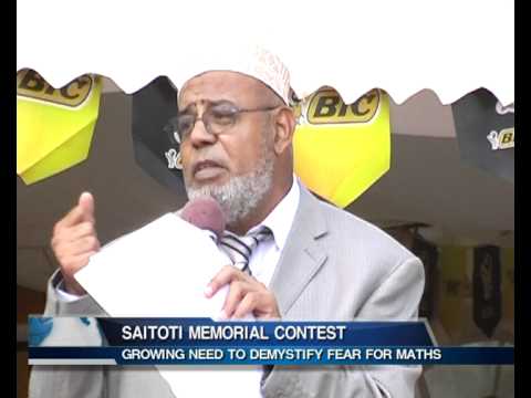 MATHEMATICS CONTEST IN HONOUR OF SAITOTI. - YouTube