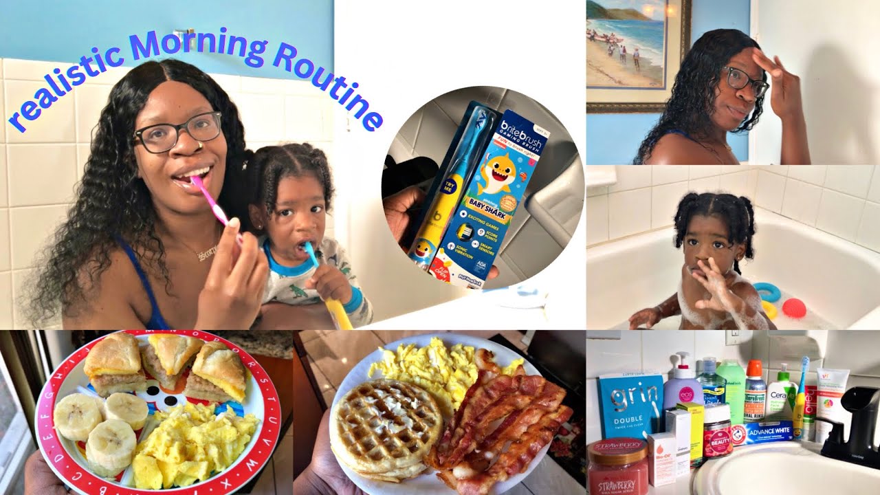 MORNING ROUTINE WITH MY 2 YEAR OLD TODDLER👩‍👦☀️ (Vlog) - YouTube