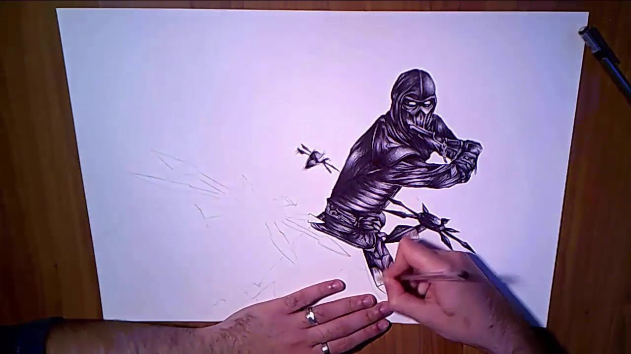 Speed drawing Noob -MK- - YouTube