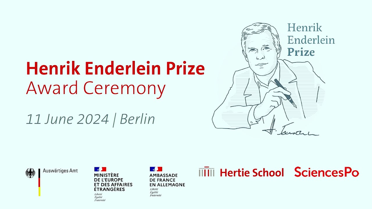 Conferment of the third Henrik Enderlein Prize - YouTube