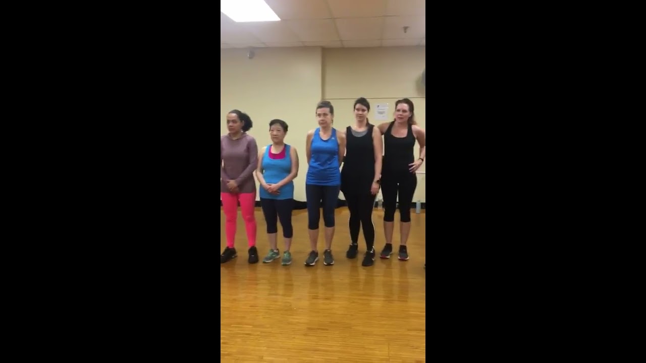 Waltham YMCA Helping Hands with Group Exercise Participants - YouTube