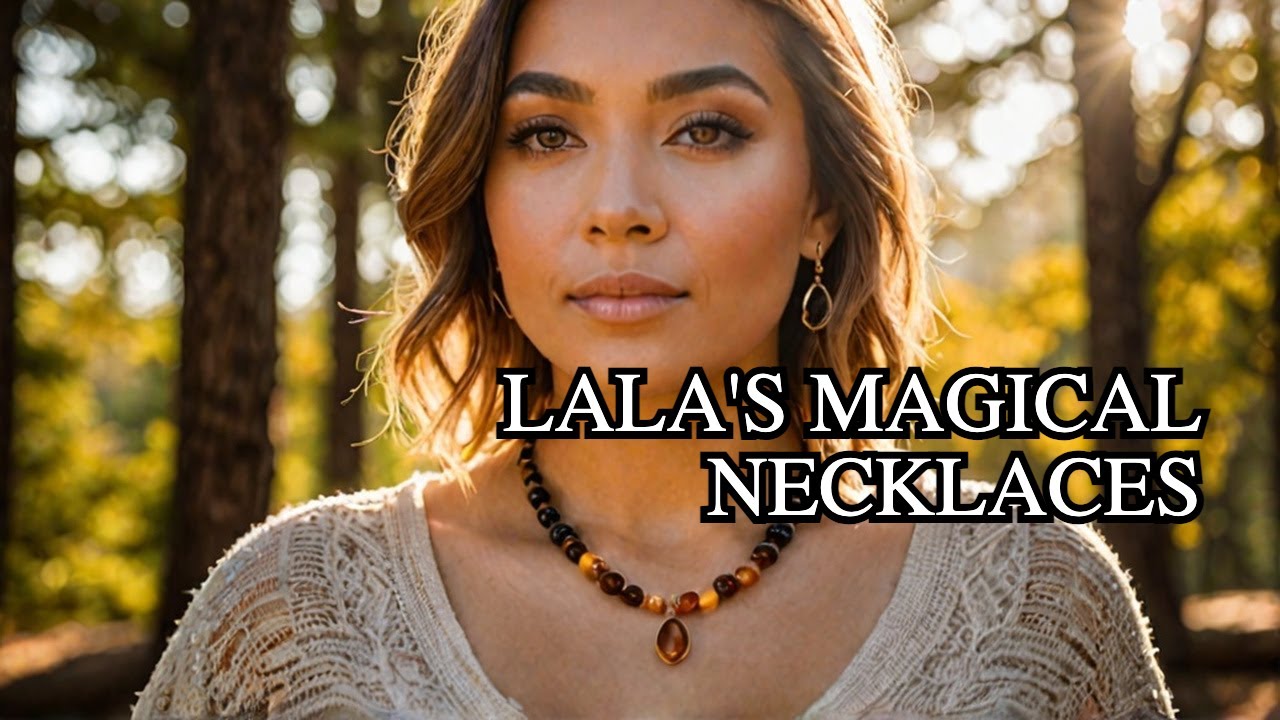 The magic of agate and amber necklaces by LALA - YouTube