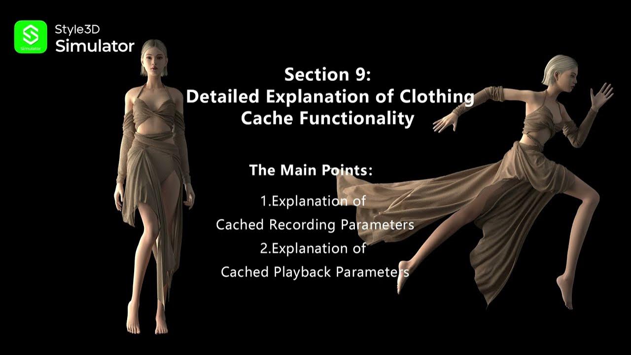 [Simulator Basic Tutorials]: Section 8. Detailed Explanation of Clothinging Cache Feature - YouTube