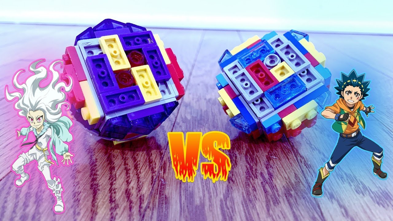 BIG BANG GENESIS VS SLASH VALKYRIE! | LEGO beyblade battles - YouTube