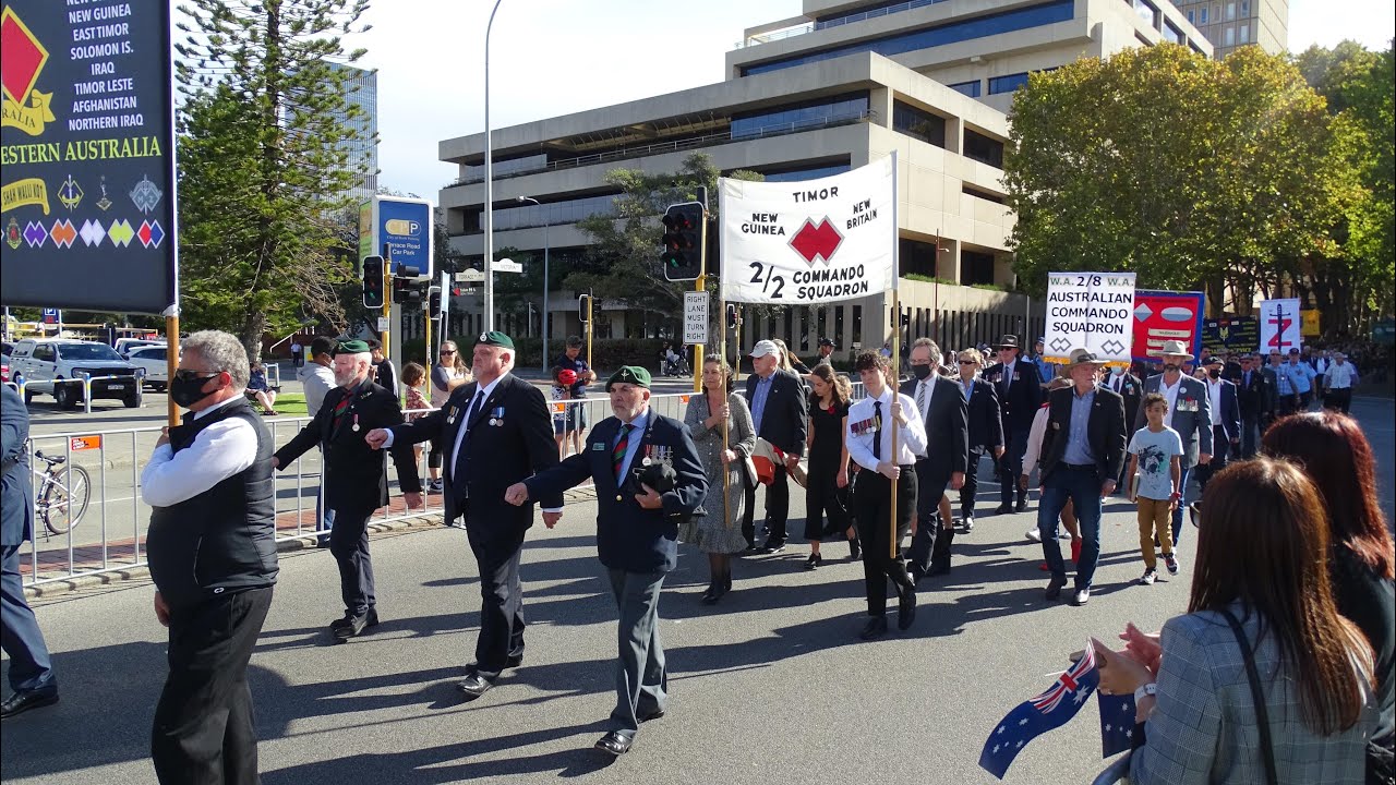 Anzac Day Perth WA 25:4:2022 - YouTube