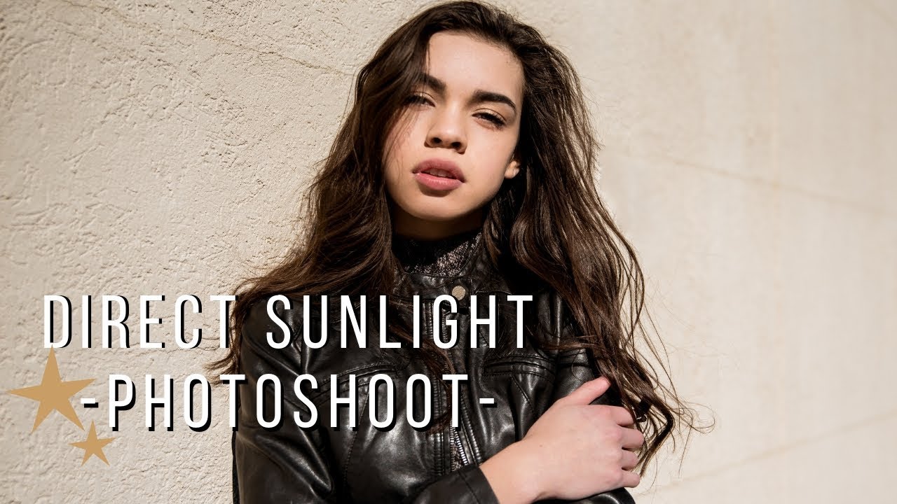 Direct Sunlight Photoshoot Behind the Scenes// - YouTube