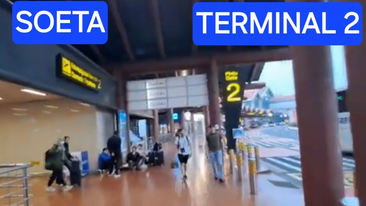 Walking at Terminal 2, Soekarno-Hatta Airport, Jakarta, Indonesia 🇮🇩 ...