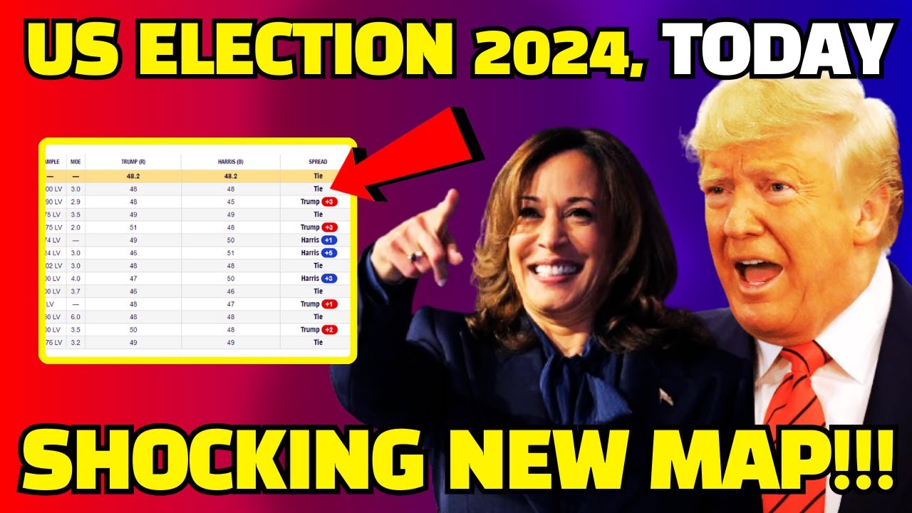 2024 Election Night Map PREDICTION (You will be SURPRISED) - YouTube