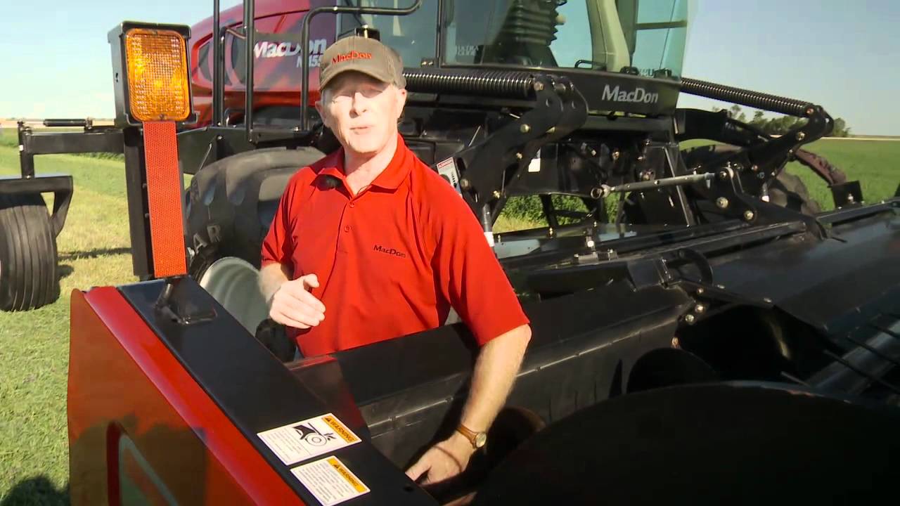 MacDon A40-D Auger Header - Product Overview - YouTube