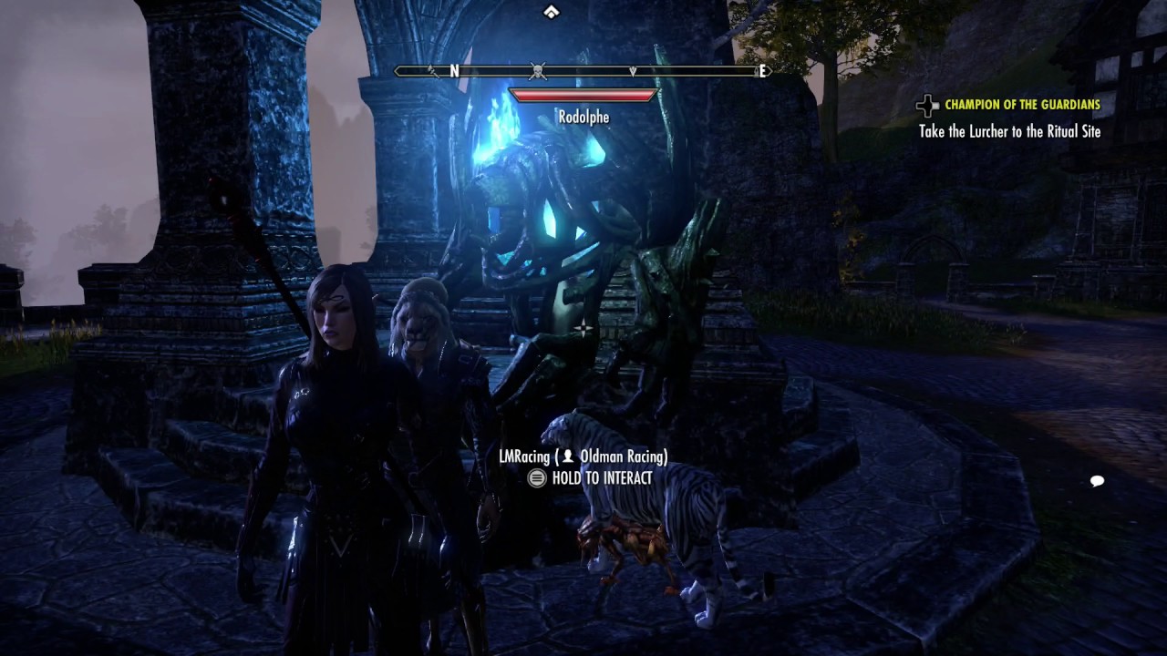 Elder Scrolls Online How to capture a Lurcher 2017 - YouTube