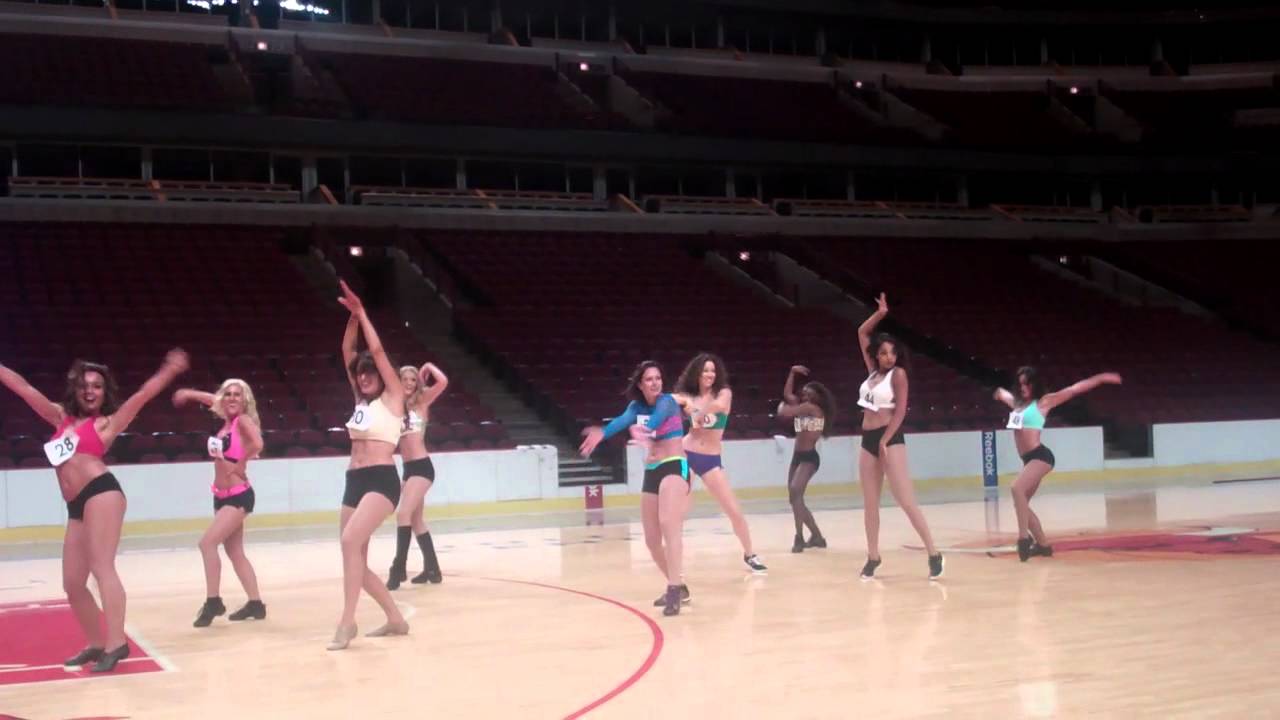 Luvabulls 2012-13 dance team auditions, part 3 - YouTube