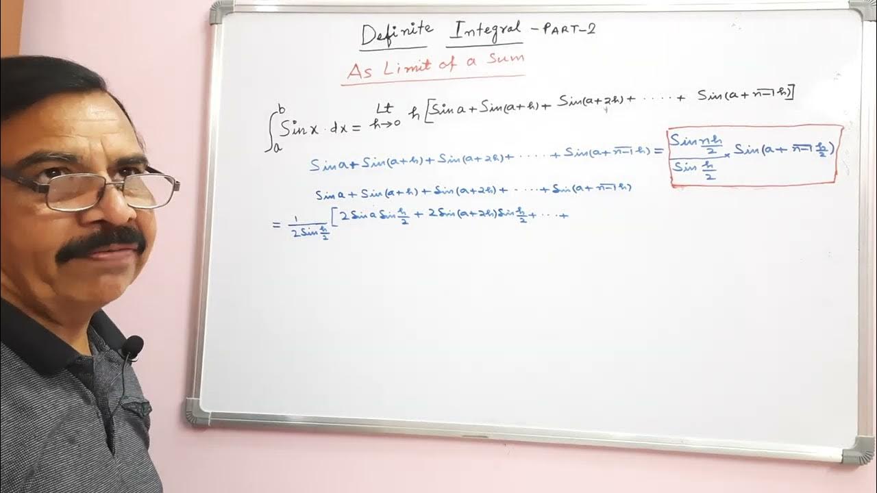 DEFINITE INTEGRAL (LIMIT OF SUM )PART- 2 FOR CLASS 12 MATHS - YouTube
