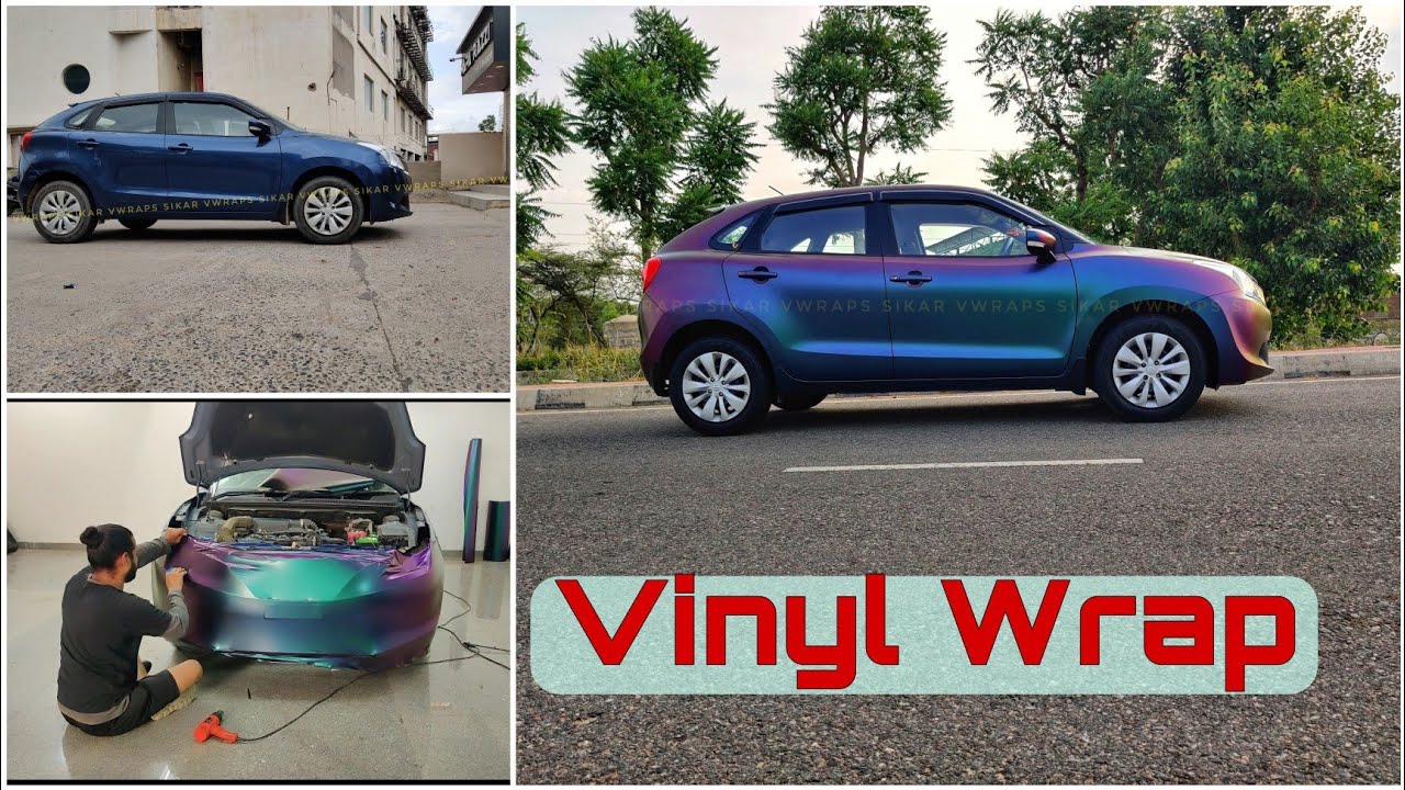 Maruti Suzuki /Nexa Baleno Chameleon Vinyl Wrapping/ Baleno ...