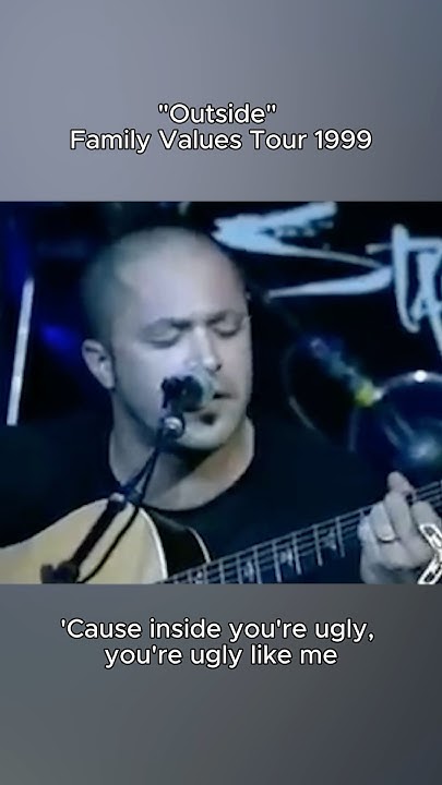 ‘Cause inside you’re ugly, you’re ugly like me 🎶 #staind #outside - YouTube