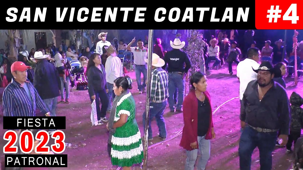 SAN VICENTE COATLAN 2023 Fiesta Patronal BAILE: Los Martincillos / Esplendidos de Oaxaca - P#4 ...