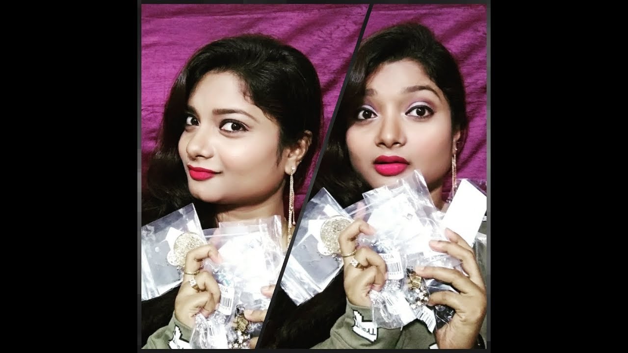 CLUB FACTORY SHOPPING HAUL PART 1 !! AFFORDABLE JEWELLERY !! EAR RINGS ...