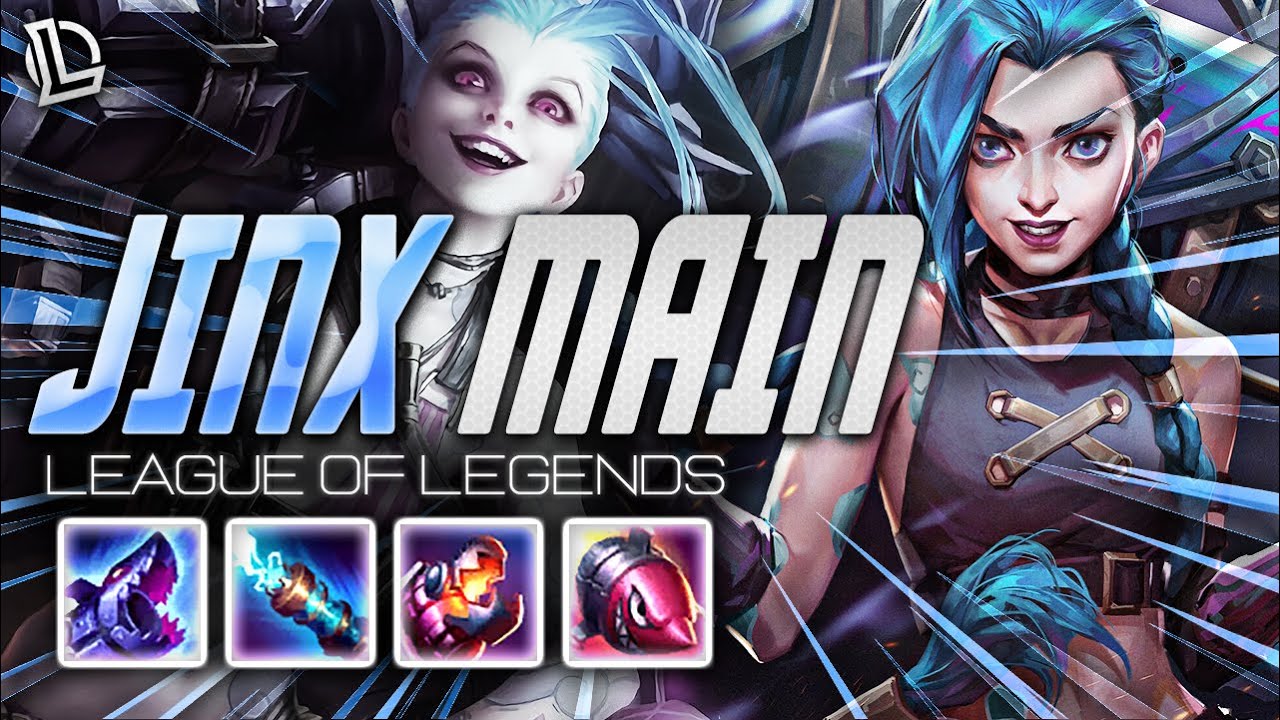 JINX MONTAGE - JINX MAIN | Ez LoL Plays #1065 - YouTube