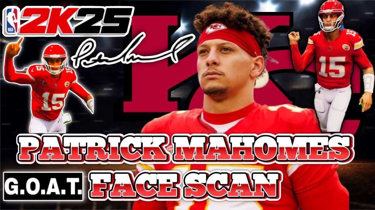 Patrick Mahomes Face Creation In 2K25 - *RARE* Patrick Mahomes Face ...