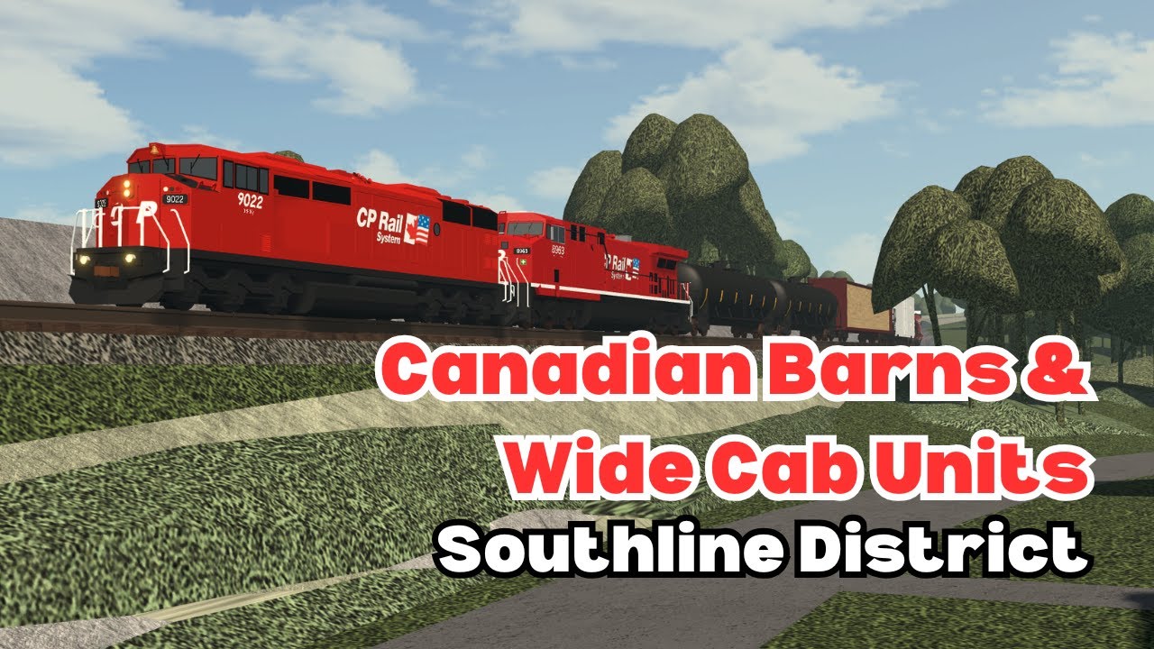Canadian Barns & Wide Cab Units (Ro-Scale Southline District) - YouTube