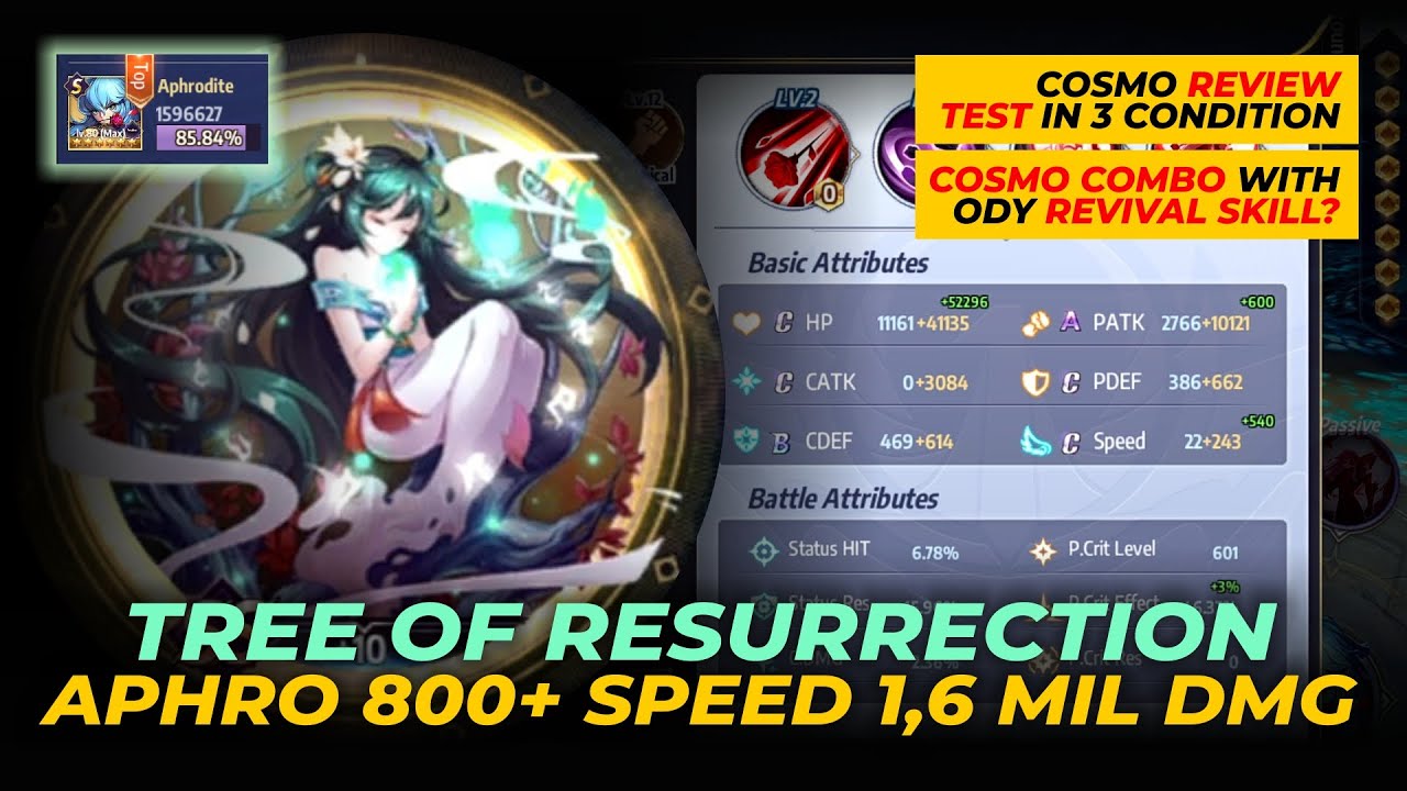 SAINT SEIYA AWAKENING NEW COSMO TREE OF RESURRECTION PVP TEST ...